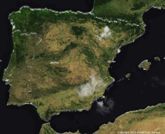 Satellite images over Spain - Forecast.co.uk