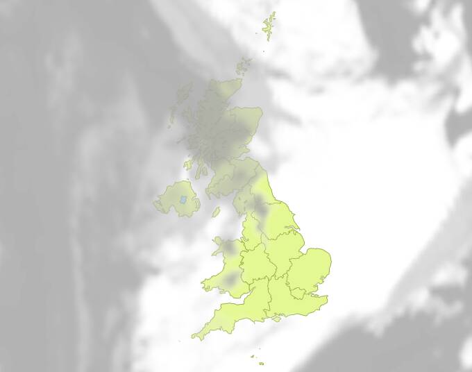 Cloud maps for United Kingdom - Forecast.co.uk