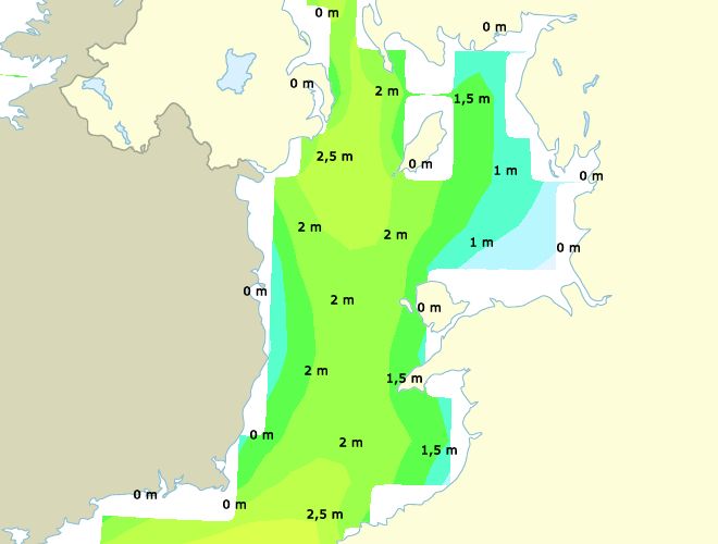 Forecast for waves in Irish sea - Forecast.co.uk